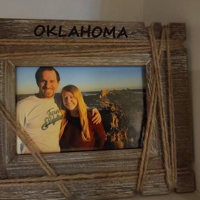 4x6 Wooden Photo Frame Vintage Style Rustic Looking 4 by 6 Wood Frames ...