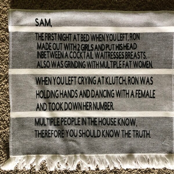 Sam Jersey Shore Letter SVG - Etsy