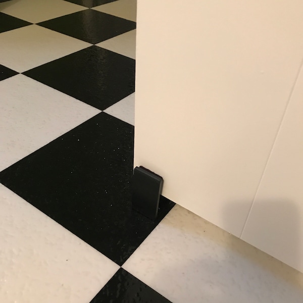 Barn Door Floor Guide Adjustable Floor Mount Door Guide for Sliding ...