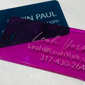 Personalized Magnetic Name Badges Custom Engraved Employee Work Badge ...