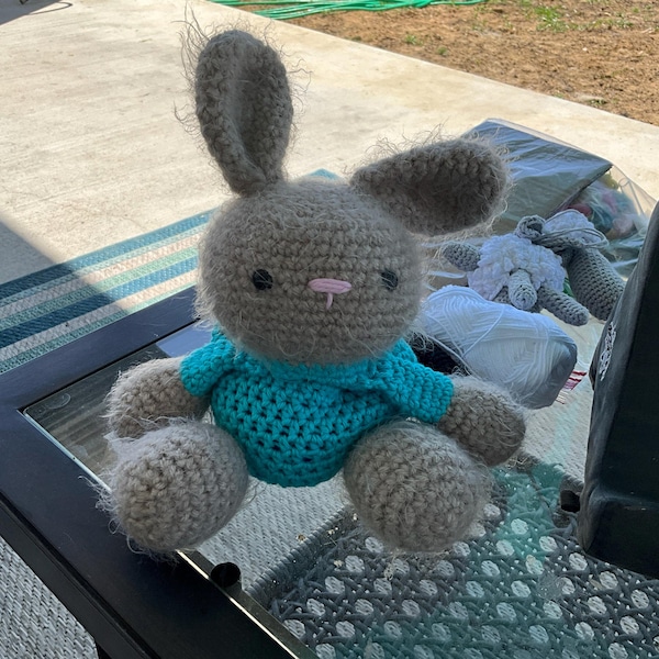 Drawstring Bag - Bunny - Crochet Pattern - Etsy