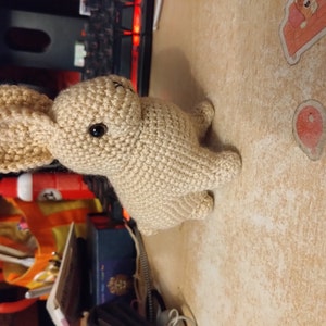 Crochet Pattern Realistic Mini Bunny Rabbit Amigurumi English PDF ...