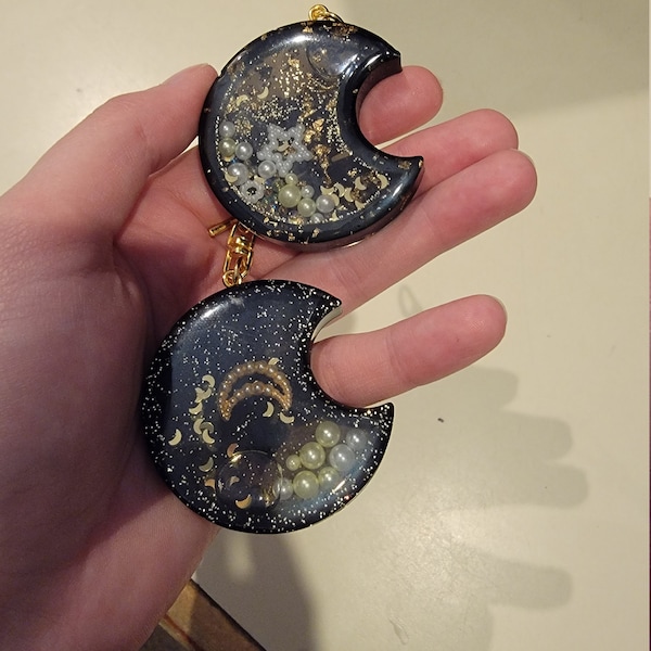 Custom Resin Shaker Keychain - Etsy