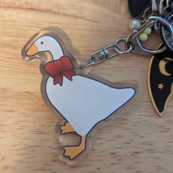 Untitled Goose Game Sticker Sheet Vinyl Stickers - Etsy