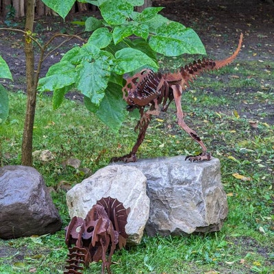 Rusty Metal Crow Fence Post Topper / Raven / Bird Art / Garden - Etsy