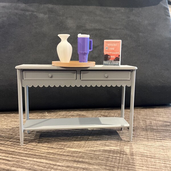 1.12 Scale Dollhouse Console Table - Etsy