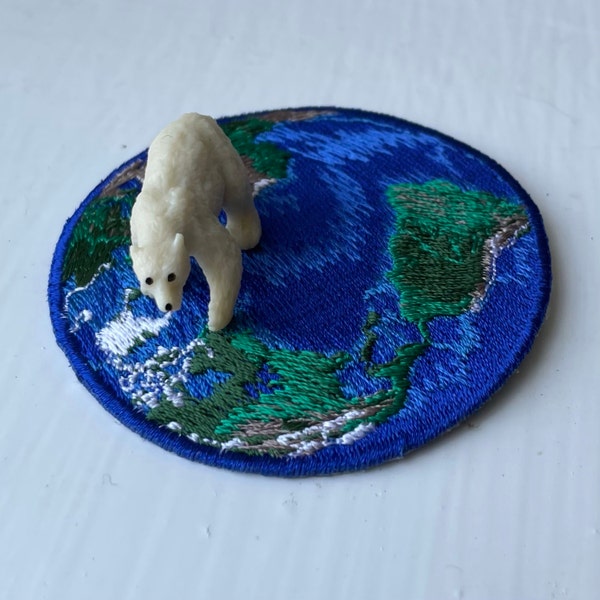 Set of Miniature Polar Bears - Mini Polar Bear Terrarium Supplies Teeny ...