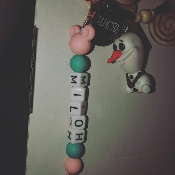 Disney Inspired Personalised Keyrings/ Bag Tags - Etsy