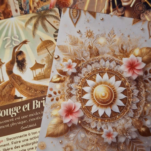 L’oracle du féminin sacré - pack 47 Cartes et Méditation guidée- oracle ...