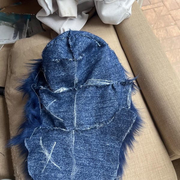 Raptor Mask Hood and Neck Pattern [PDF DOWNLOAD] - Etsy