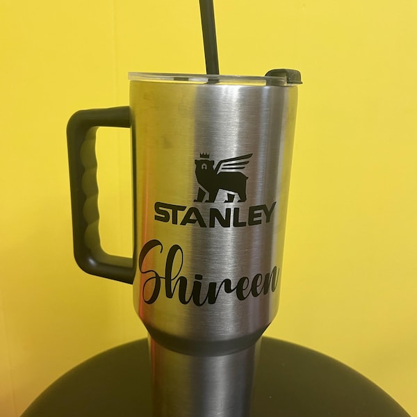 Stanley Inspired Logo Vinyl Sticker! - Etsy