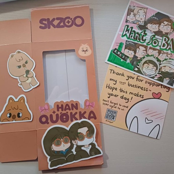 Box Only. Stray Kids SKZOO Box 10cm Plush Fanmade BOX [BOX Only] - Etsy