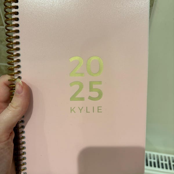 2025, A4, Appointment Diary Day per Page or Order Book (NO TIMES), Foil ...