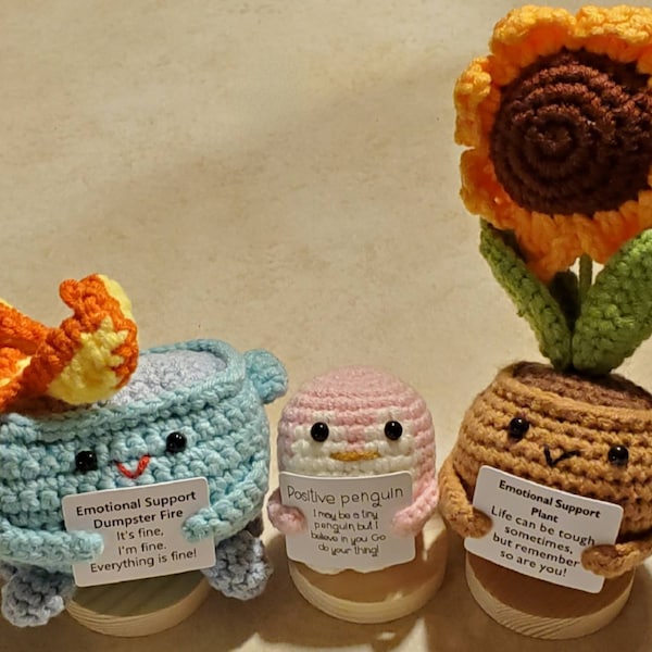 Optimistic Threads-handmade Pickle Doll - A Heartfelt Gift for Friends ...