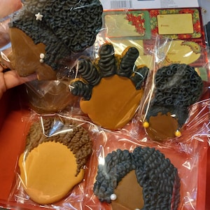 Afro Woman and Man Pair Cookie Cutter | Etsy