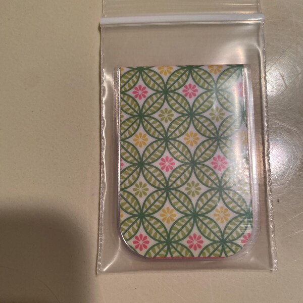 Rainbow Pooping Unicorn Bookmark Laminated Magnetic Polka Dot Gold ...