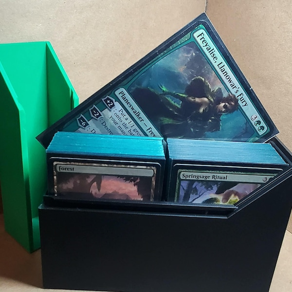 Slimline MTG Commander Deck Box - 3D Printer Files (STL, 3MF) - Board ...