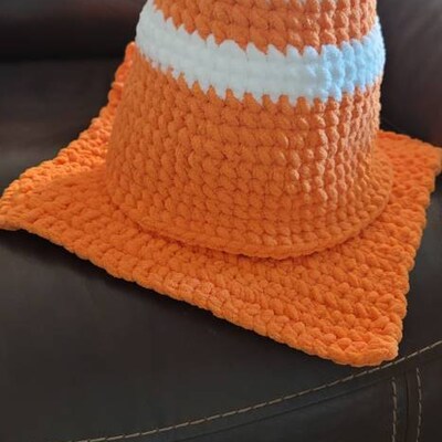 Crochet Jumbo Traffic Cone Pattern - Etsy