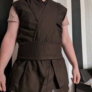 Jedi Robe Set Star Wars Inspired Costume / Cosplay Worlwide Shipping ...