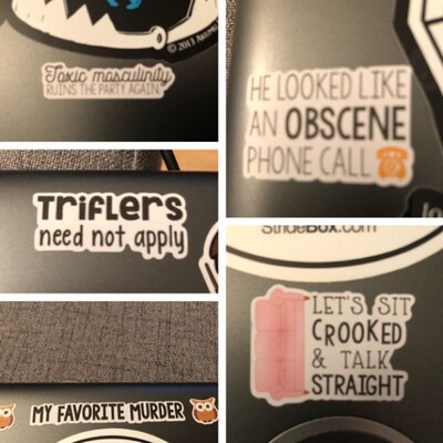 My Favorite Murder Quote Stickers Mature MFM Podcast Stickers True ...