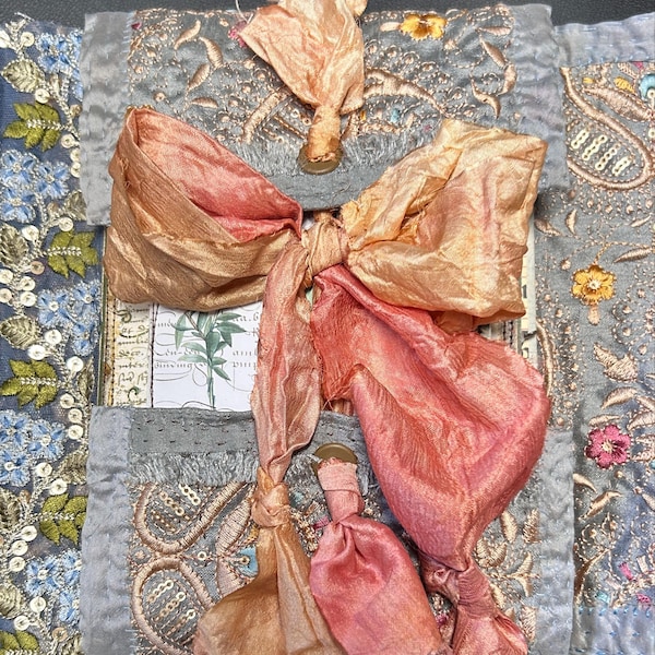 BAG of SLOW STITCH Snippets | Mixed Textures | Creative Bundle | Fabric | Stitching Projects ...