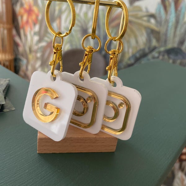 Custom QR Code Keyring Personalized Keychain With QR Code Instagram ...
