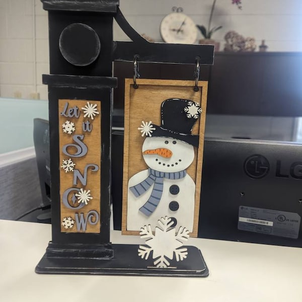 Post Sign Stand Laser Cut File, Post Sign Holder Laser SVG, Laser Cut ...