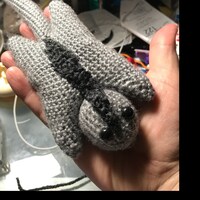 Squirrel Amigurumi Pattern - Squirrel Crochet Pattern, Flying Squirrel ...