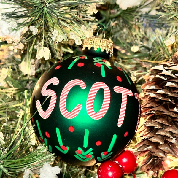 Days of Our Lives/horton Family Inspired Hand Painted Glass Ornament ...