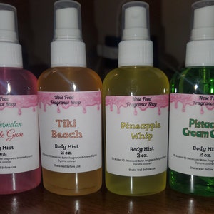 Red Velvet Cupcake Body Mist Body Splash Body Spray - Etsy