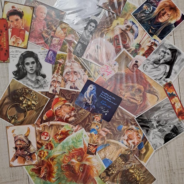 Fireys Art Print Labyrinth Watercolor Artwork the Fire Gang Art Print ...