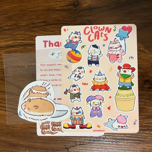 Grumpy Hamsters Stickers | Hamster With Knife Sticker, Flat Hamster ...