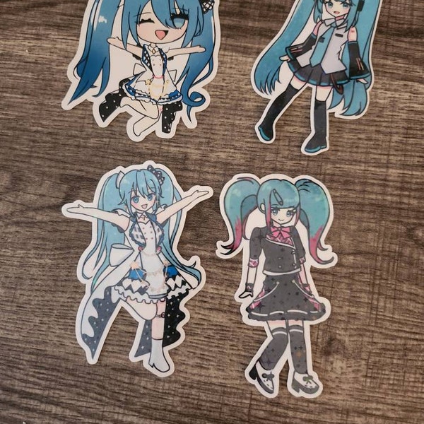 Project Sekai Colorful Stage - Hatsune Miku Sticker Set Sticker Pack ...