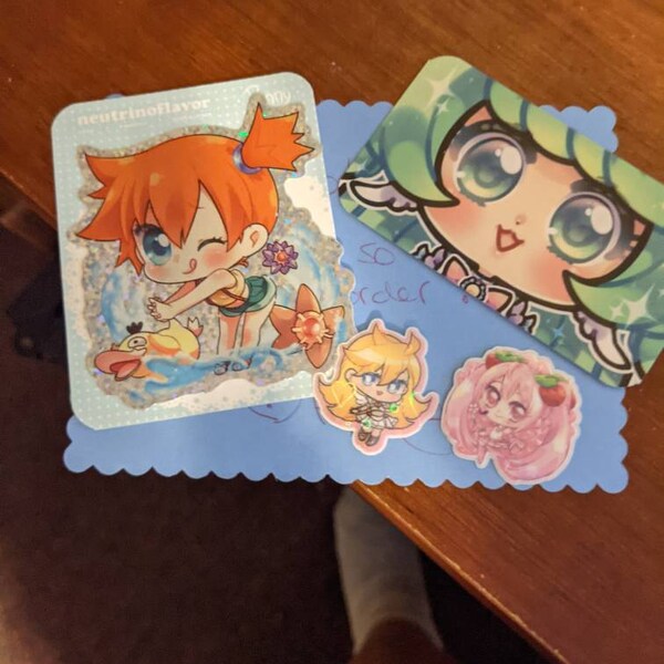 Mew Mew Power - Chibi Holographic Stickers - Etsy