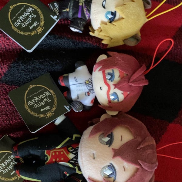 Twisted Wonderland Nui Large Mascot Plushies Blind Box / Riddle Ace ...