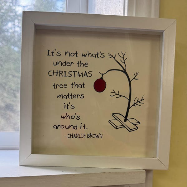 Charlie Brown's Sad Little Christmas Tree Verse SVG Digital Cut File ...