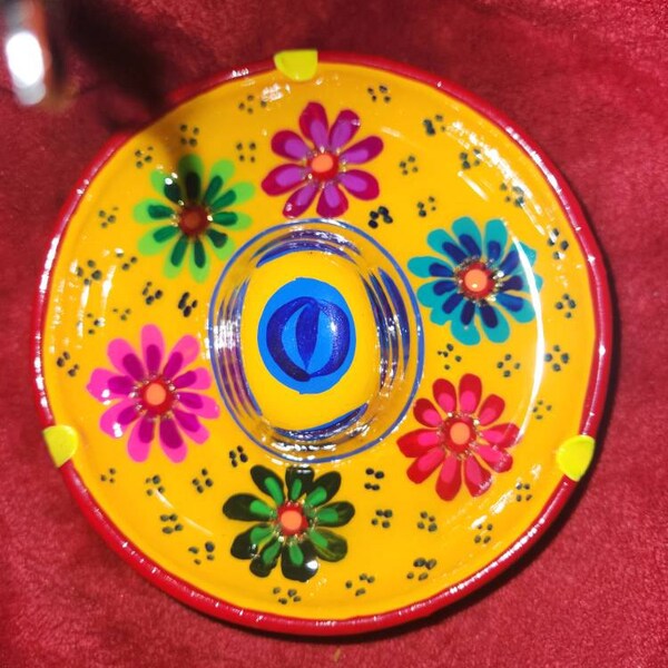 Mexican Handmade Bar Glass Rimmer | Hand-painted Guerrero Pottery - Etsy