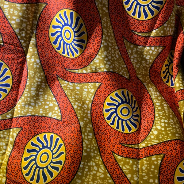 African Ankara Wax Prints. 3 & 6 Yards Fabric - Etsy