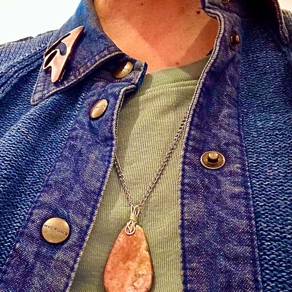 Ceiling Fan Pulls - Set of 2 - Ohio Flint Tumbled Stones With Nice ...