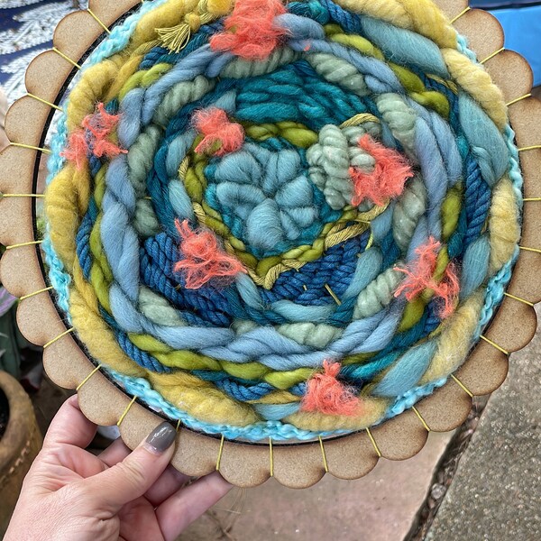 Circular Loom Kit Weaving Sea Salt - Etsy