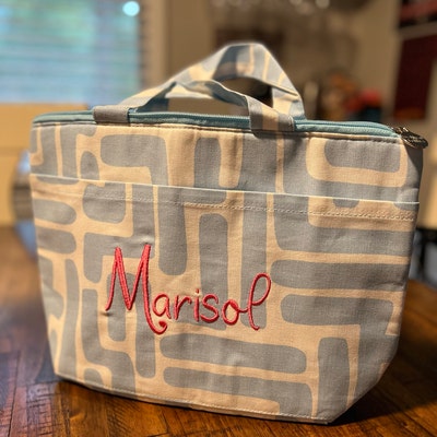 Kids Personalized Monogrammed Lunch Box Children's Insulated Lunch Bag ...