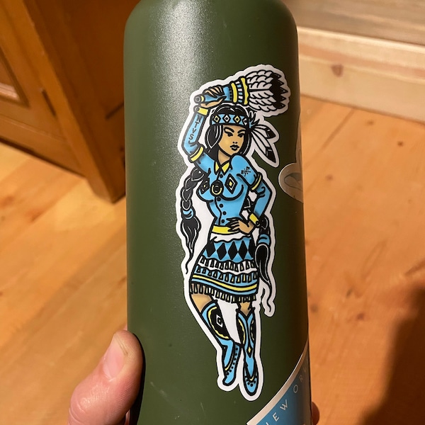 Authentic Native Made Stickers, Indigenous Pop Art Stickers; Laptop ...