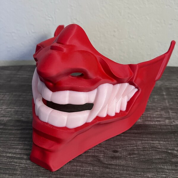 Ninja Kamui Oni Mask - Etsy