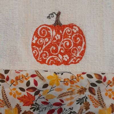 Fall Vibes Machine Embroidery Design, Five Sizes Included, Instant ...