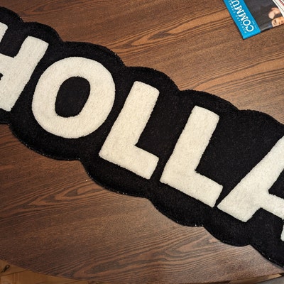 Custom Name Handmade Tufted Rug, Personalized Unique Gift for Best ...