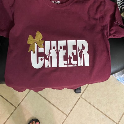 Cheer SVG File Instant Download, Cheer Cut File for Cricut, Cheerleader ...