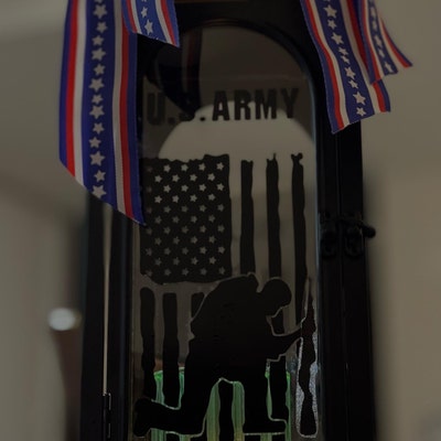 Soldier Svg Distressed Flag Svg Soldier Dxf File Soldier - Etsy