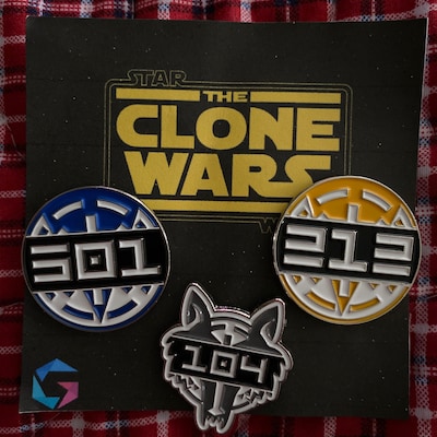 Star Wars Clone Legion Logo Enamel Pins - Etsy