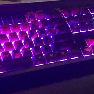 KDA All Out Seraphine Seraphine Superstar Lol Series Keycap - Etsy