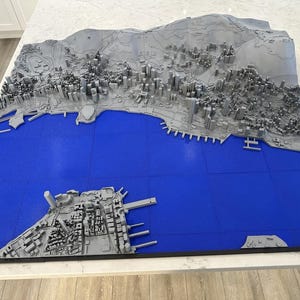 3D Disneyland Digital Files 3D STL File Disneyland 3D Map 3D City Art ...